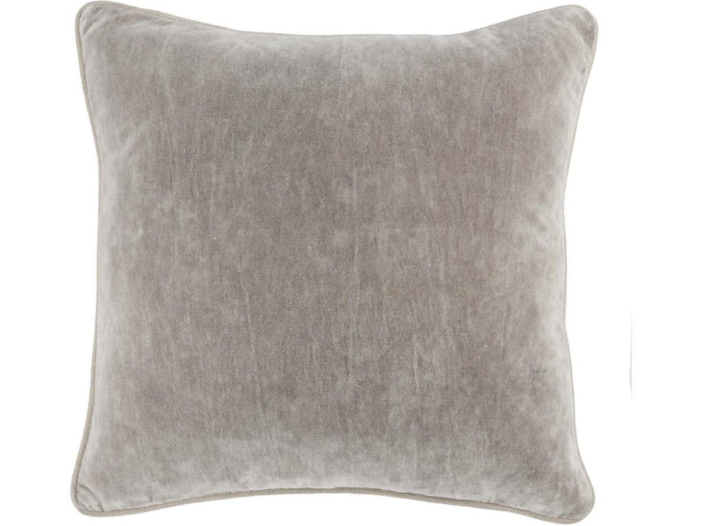 Bassett Heirloom Velvet Square Pillow Furniture Accessories Pillows