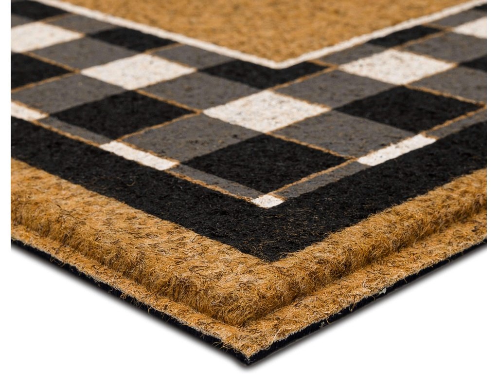 Karastan Rugs Faux Coir Fall Welcome Check Natural Furniture ...