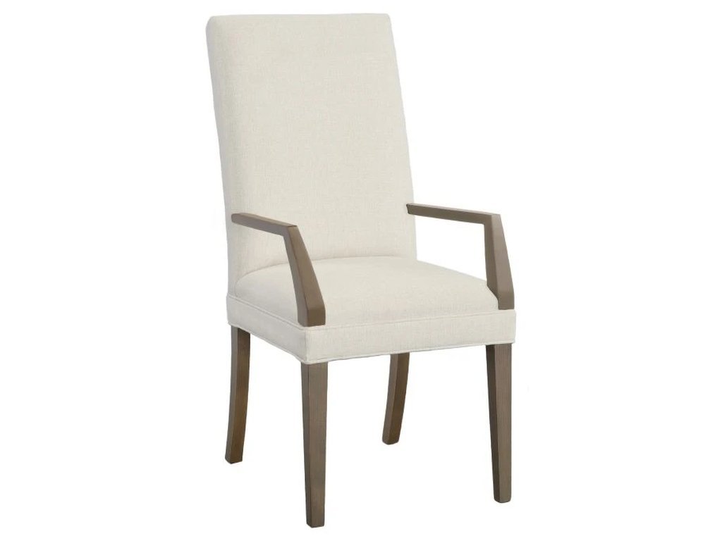 Fairfield Chair Straight Tall Back Arm Chair Furniture Dining Room ...