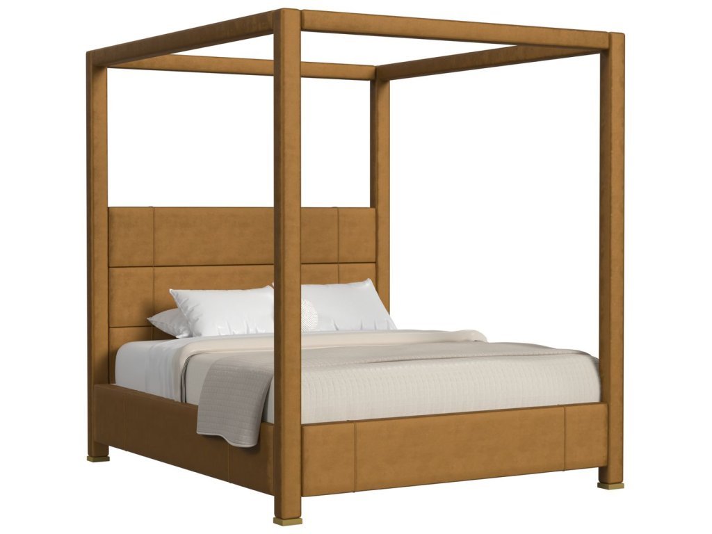 Uttermost Hibernate Canopy Bed, King - Bliss Bronze , 2 Cartons ...