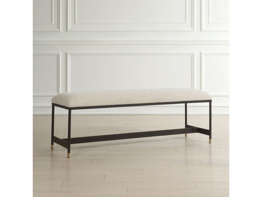 Uttermost Halston Bench Furniture Living Room Benches